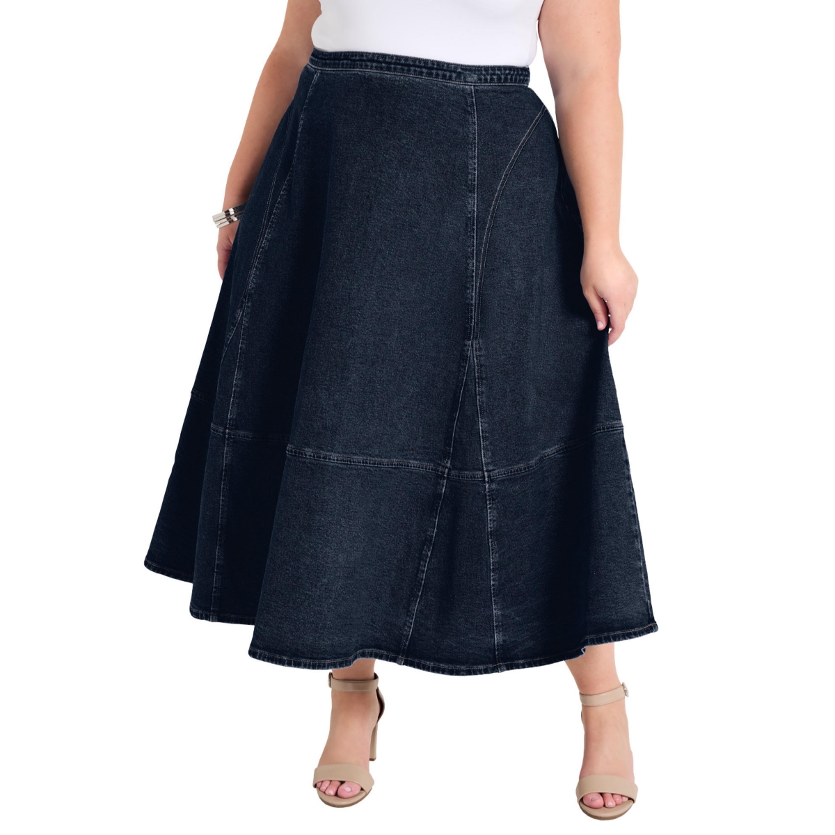 Click here for June + Vie Womens June + Vie Fit-And-Flare Denim M... prices