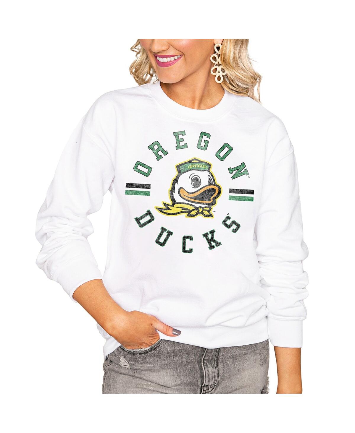 Click here for Gameday Couture Womens White Oregon Ducks Oversize... prices