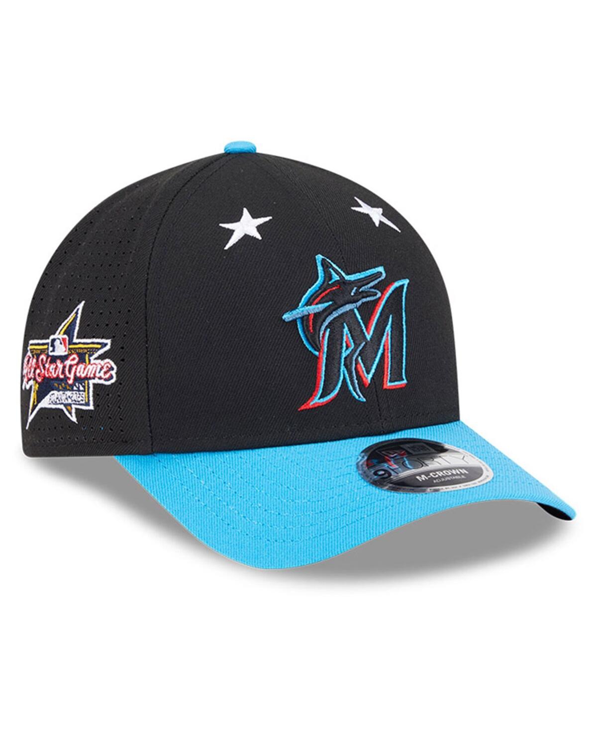Click here for New Era Mens Black/Blue Miami Marlins 2025 Mlb All... prices