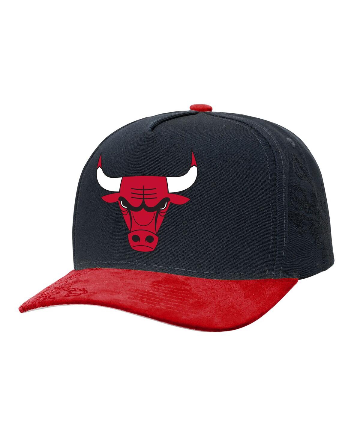 Click here for Mitchell & Ness Mens Black/Red Chicago Bulls May F... prices