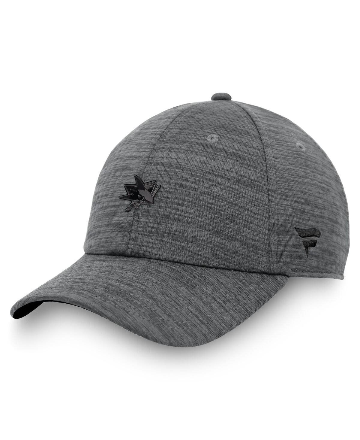 Click here for Fanatics Mens Heather Charcoal San Jose Sharks Aut... prices