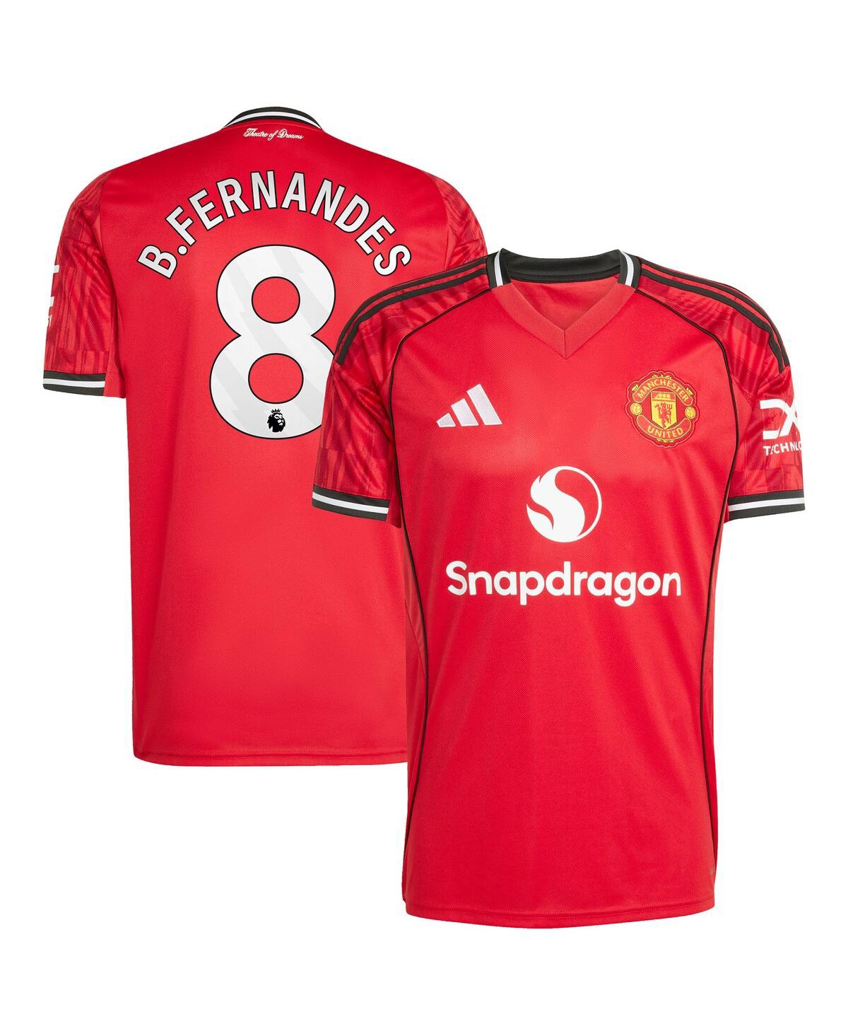 Click here for Adidas Mens Bruno Fernandes Red Manchester United... prices