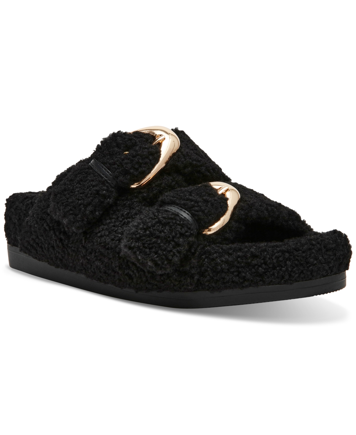 Click here for Dv Dolce Vita Womens Aldoni Plush Double-Strap Sli... prices