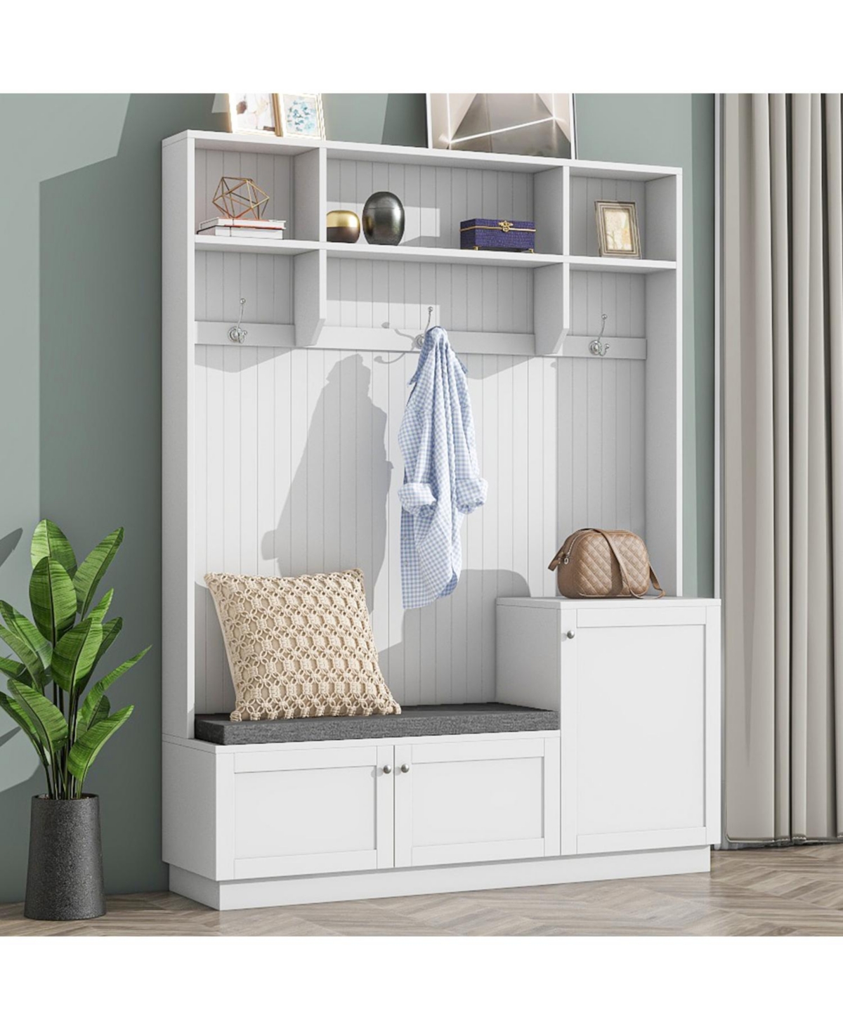 Click here for Streamdale Furniture Hall Tree with Bench Cushion... prices