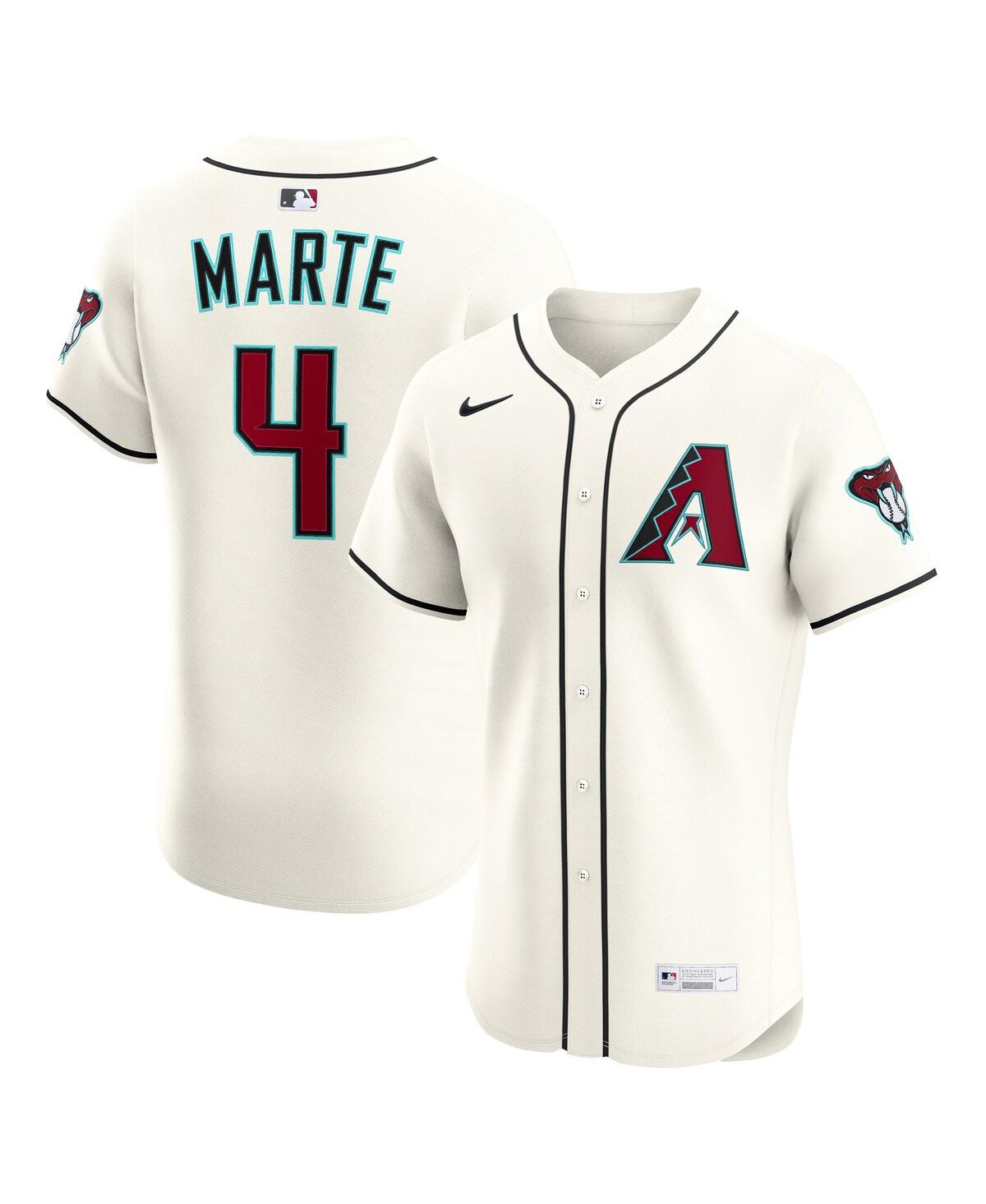 Click here for Nike Mens Ketel Marte Cream Arizona Diamondbacks H... prices