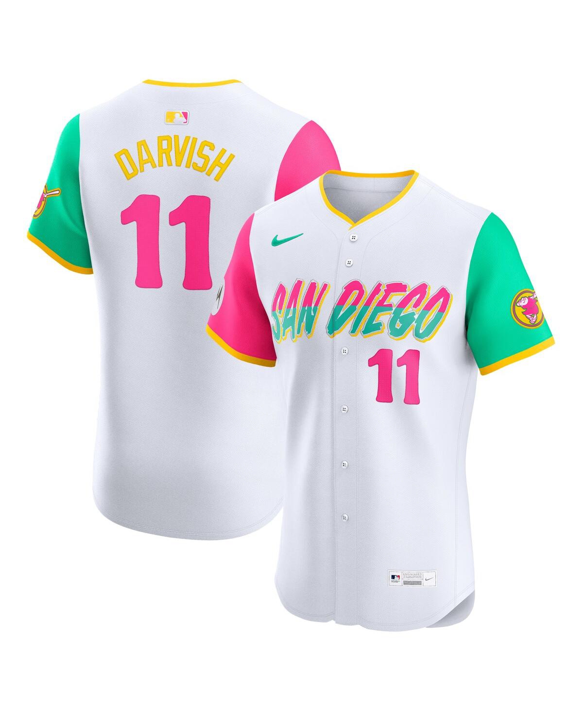 Click here for Nike Mens Yu Darvish White San Diego Padres City C... prices