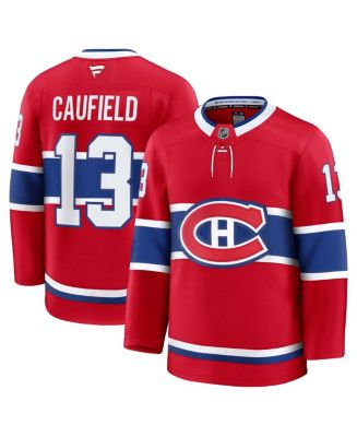 Fanatics Men's Cole Caufield Red Montreal Canadiens Home Premium Jersey ...