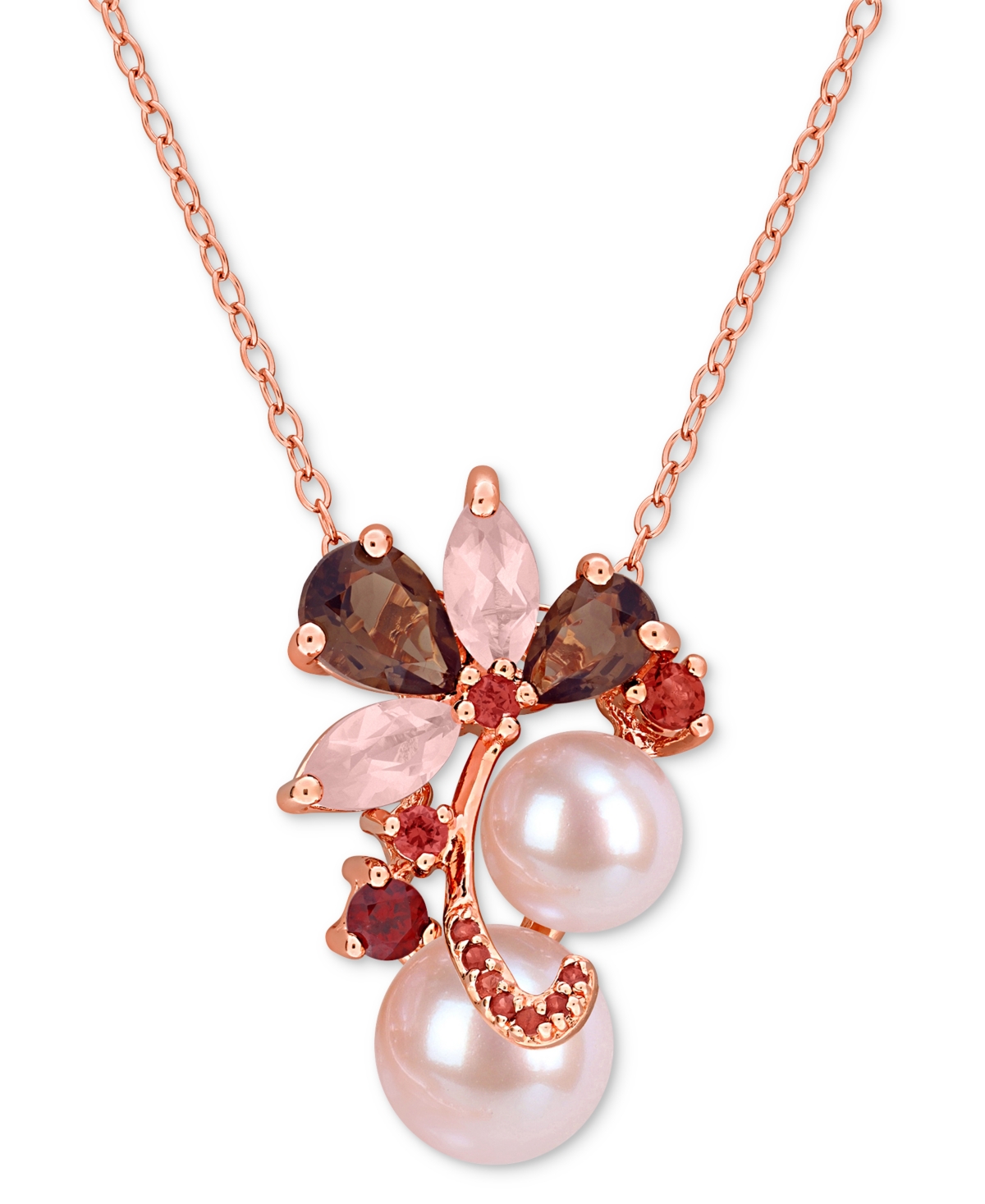 Click here for Macys Pink Cultured Freshwater Pearl (7 & 8-1/2mm)... prices