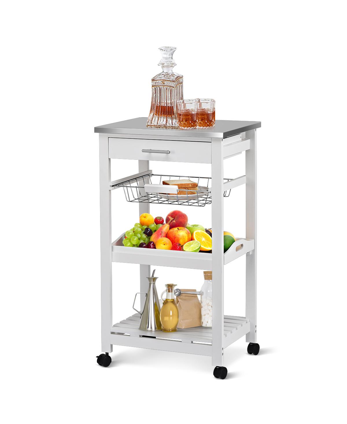 Click here for Volenca Kitchen Island Cart with Stainless Steel T... prices