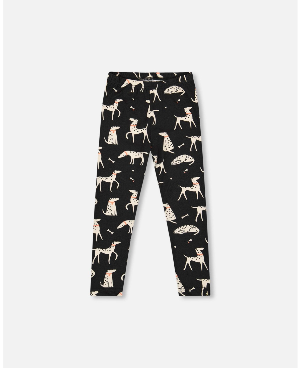 Click here for Deux par Deux Big Girls Printed Jersey Leggings Bl... prices