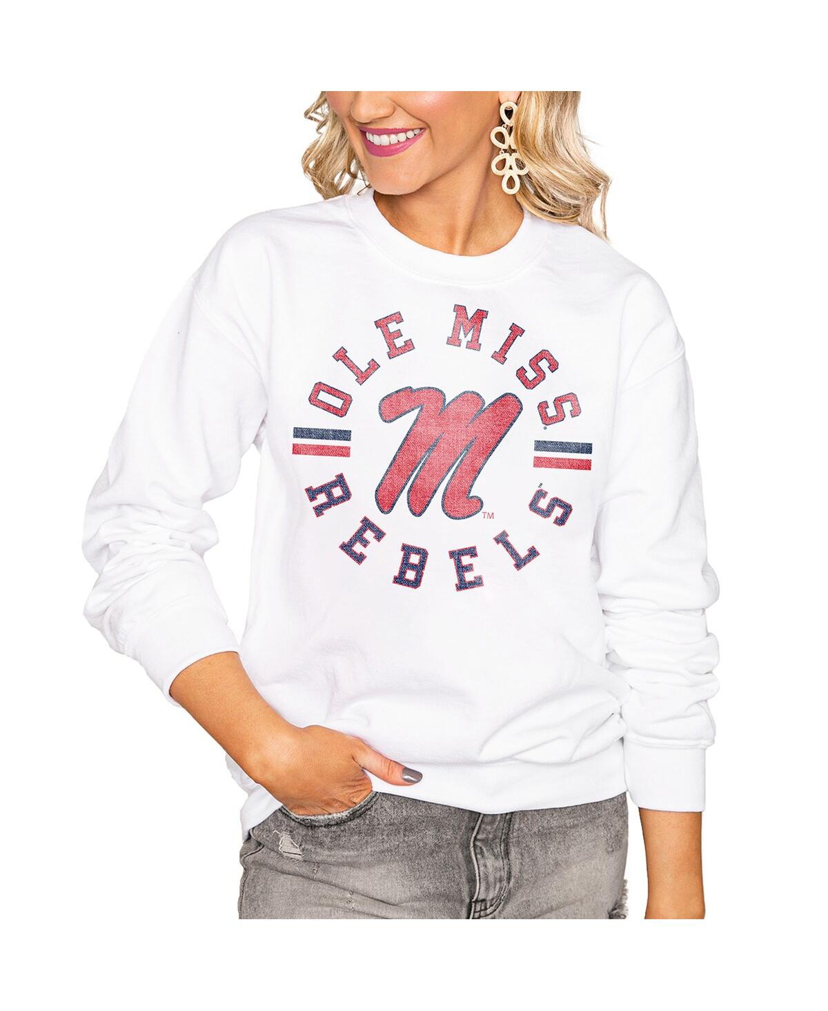 Click here for Gameday Couture Womens White Ole Miss Rebels Overs... prices