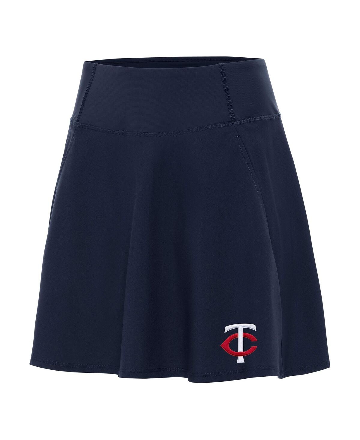 Click here for Antigua Womens Navy Minnesota Twins Chip Skort - N... prices