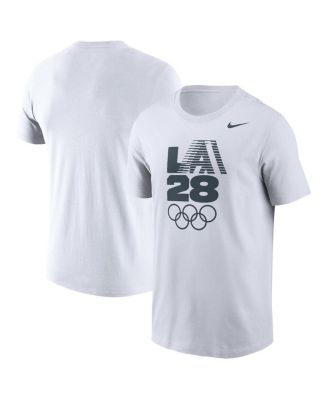 Nike Men's White LA28 Summer Olympics Performance T-Shirt - Macy's