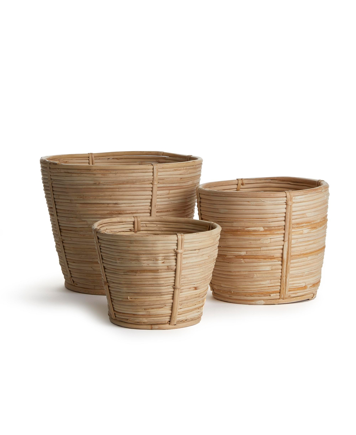 Click here for Napa Home & Garden Cane Rattan Round Tapered Baske... prices