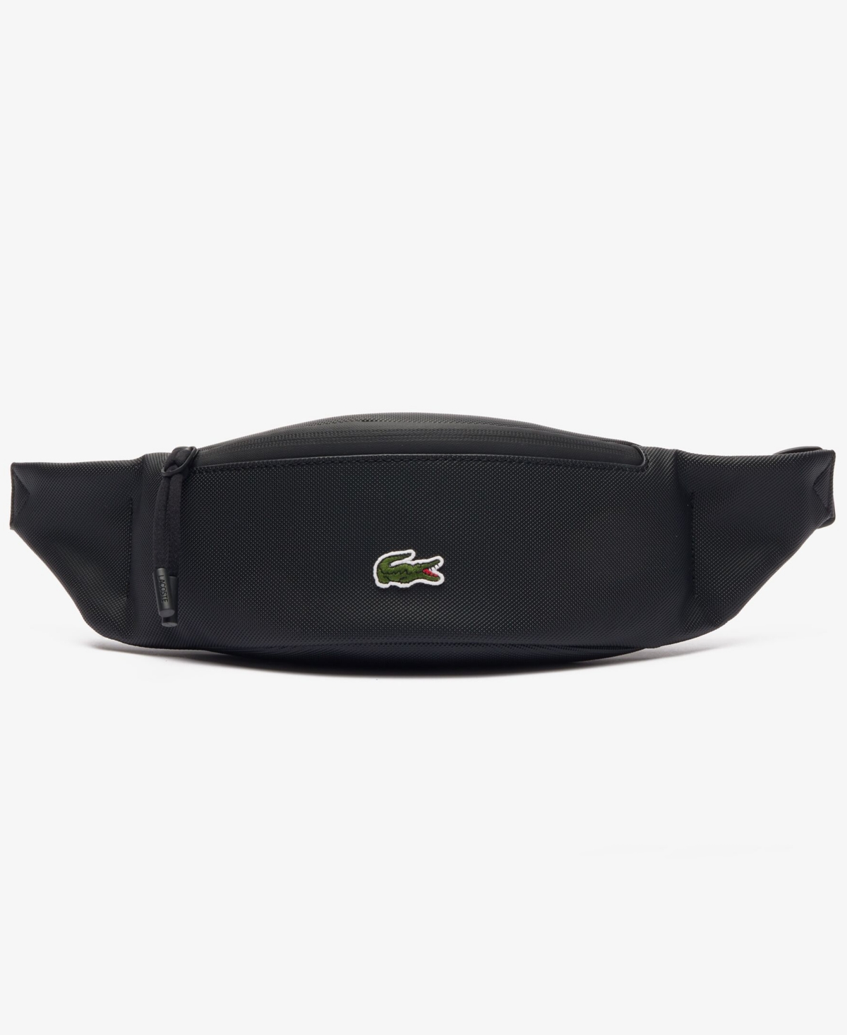 Click here for Lacoste Mens Logo Waist Bag - Noir prices