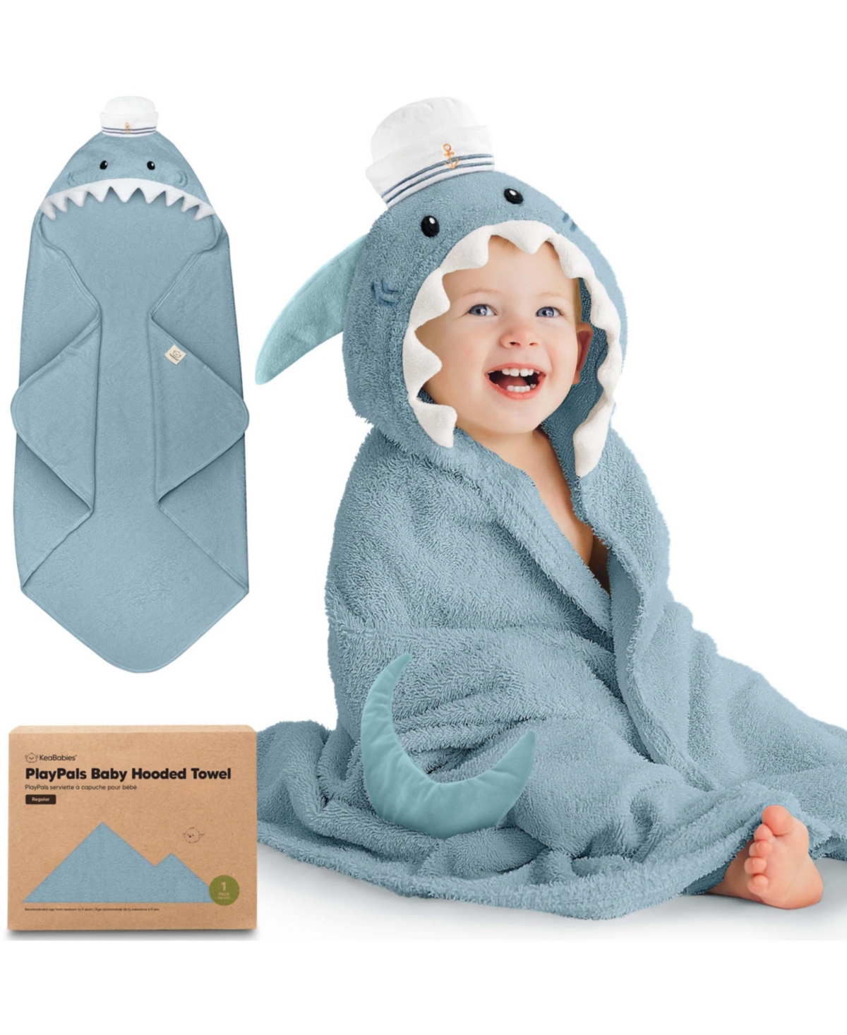 Click here for KeaBabies PlayPals Baby Towels with Hood for Girls... prices