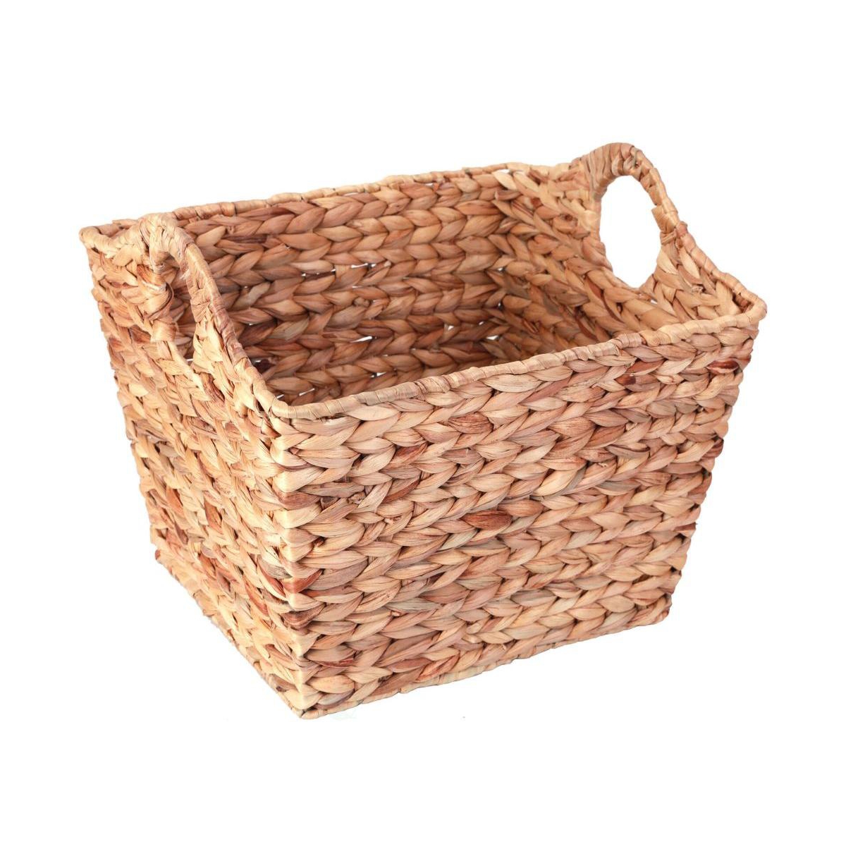 Click here for Wickerwise Water Hyacinth Rectangular Wicker Stora... prices