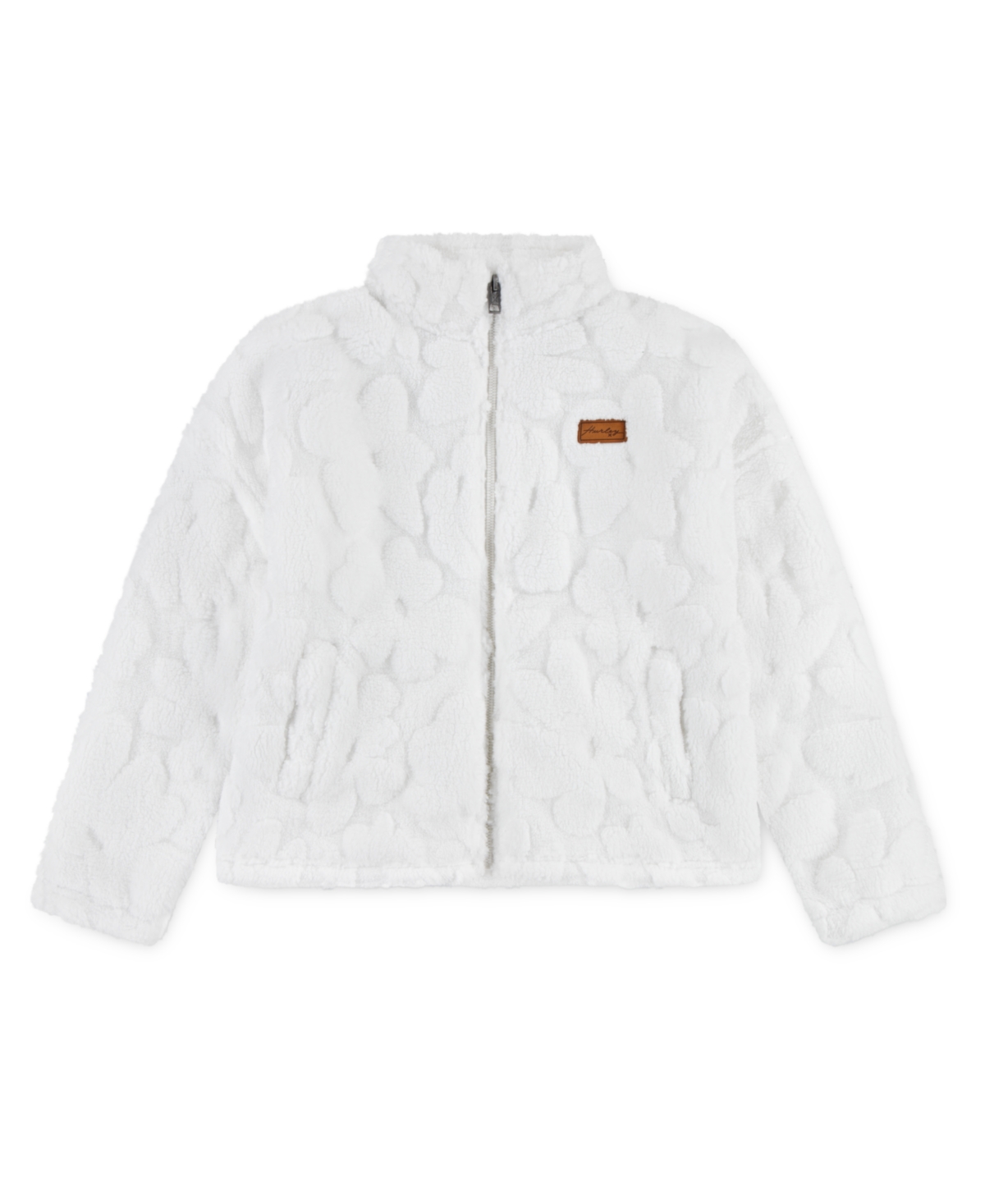 Click here for Hurley Big Girls Solid Sherpa Full-Zip Sweatshirt... prices