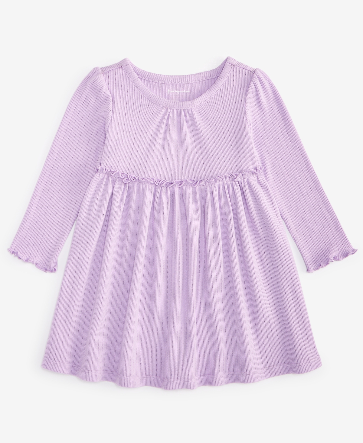 Click here for First Impressions Baby Girls Long-Sleeve Solid Poi... prices