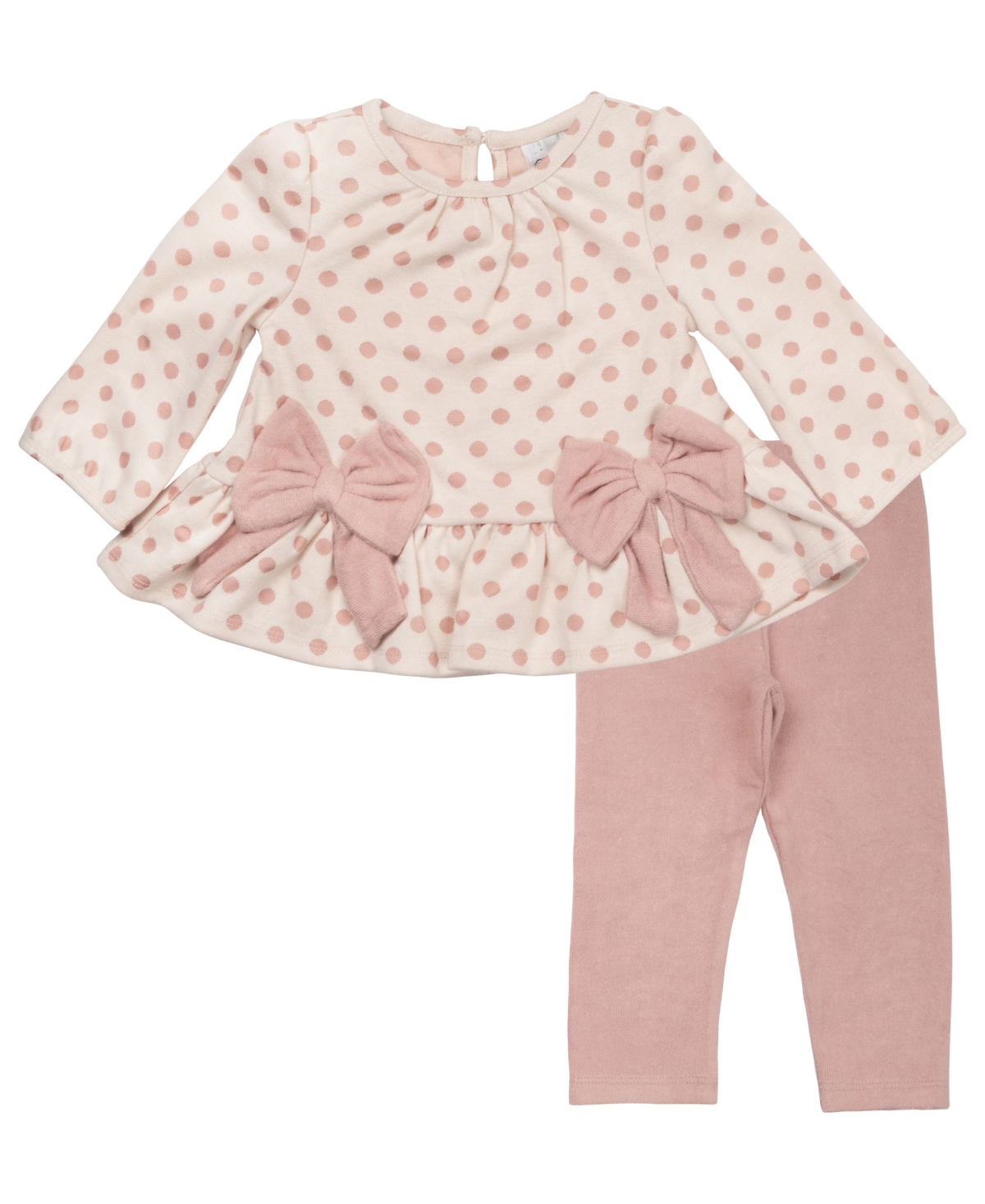 Click here for Rare Editions Baby Girls 2-Piece Polka Dot Sweater... prices