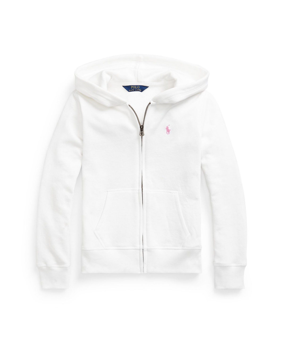 Click here for Polo Ralph Lauren Girls 7-16 Fleece Full-Zip Hoodi... prices