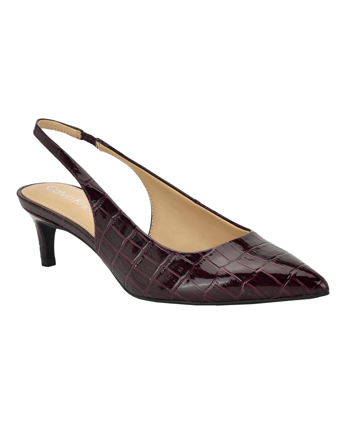 Click here for Calvin Klein Womens Dainty Slingback Kitten Heel P... prices