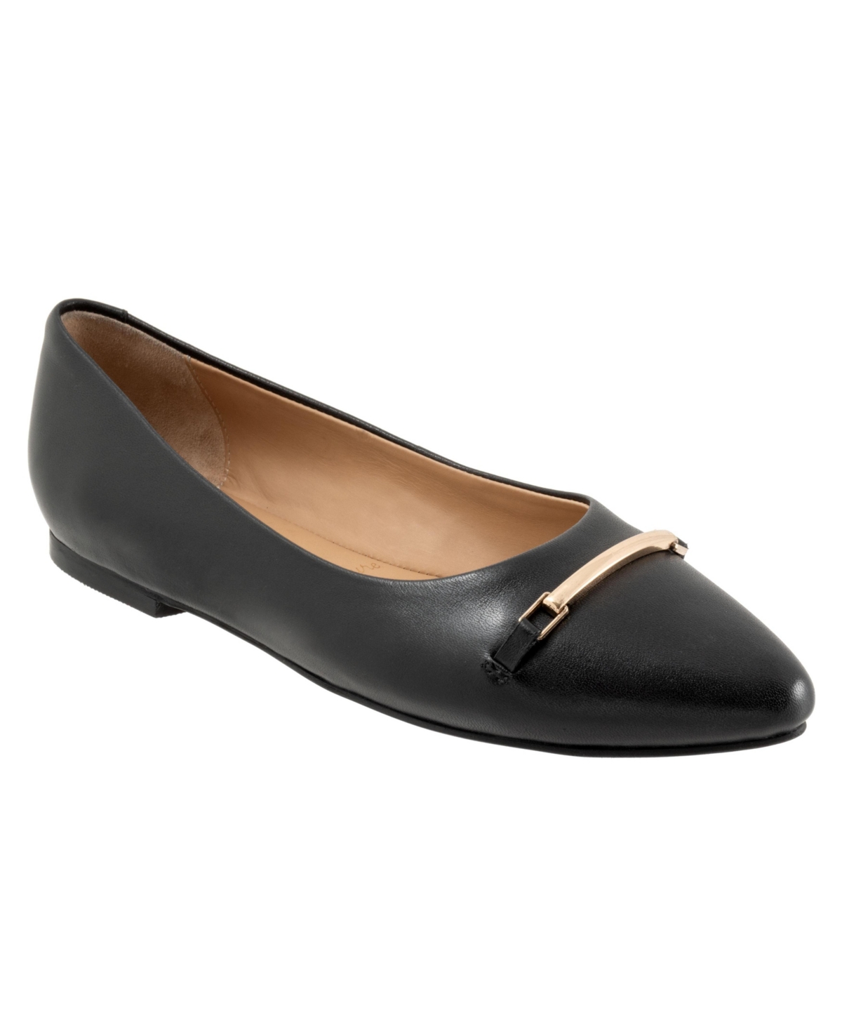 Click here for Trotters Everly Flat - Black prices
