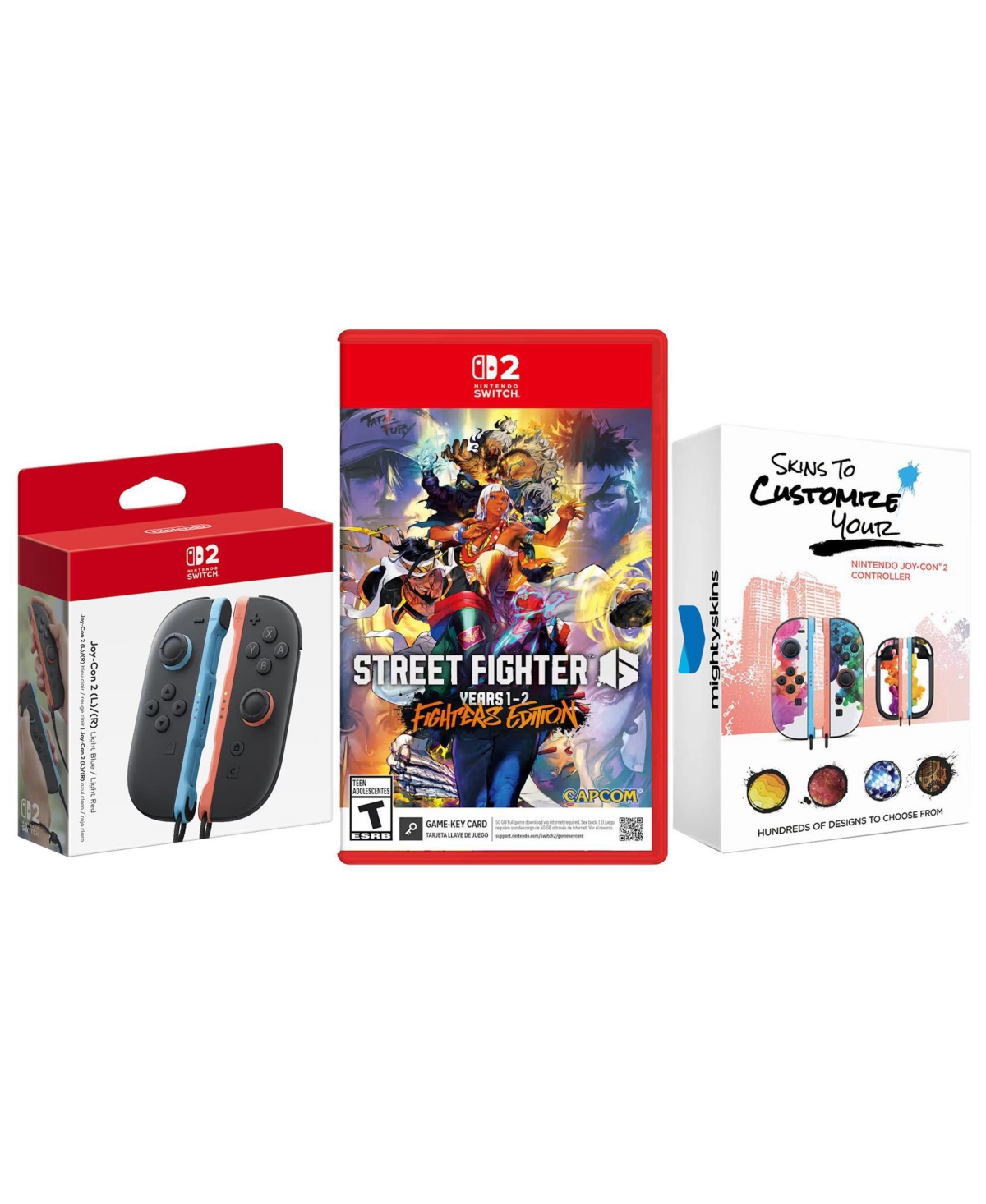 Click here for Nintendo Switch 2 Joy-Cons Blue/Red with Street Fi... prices