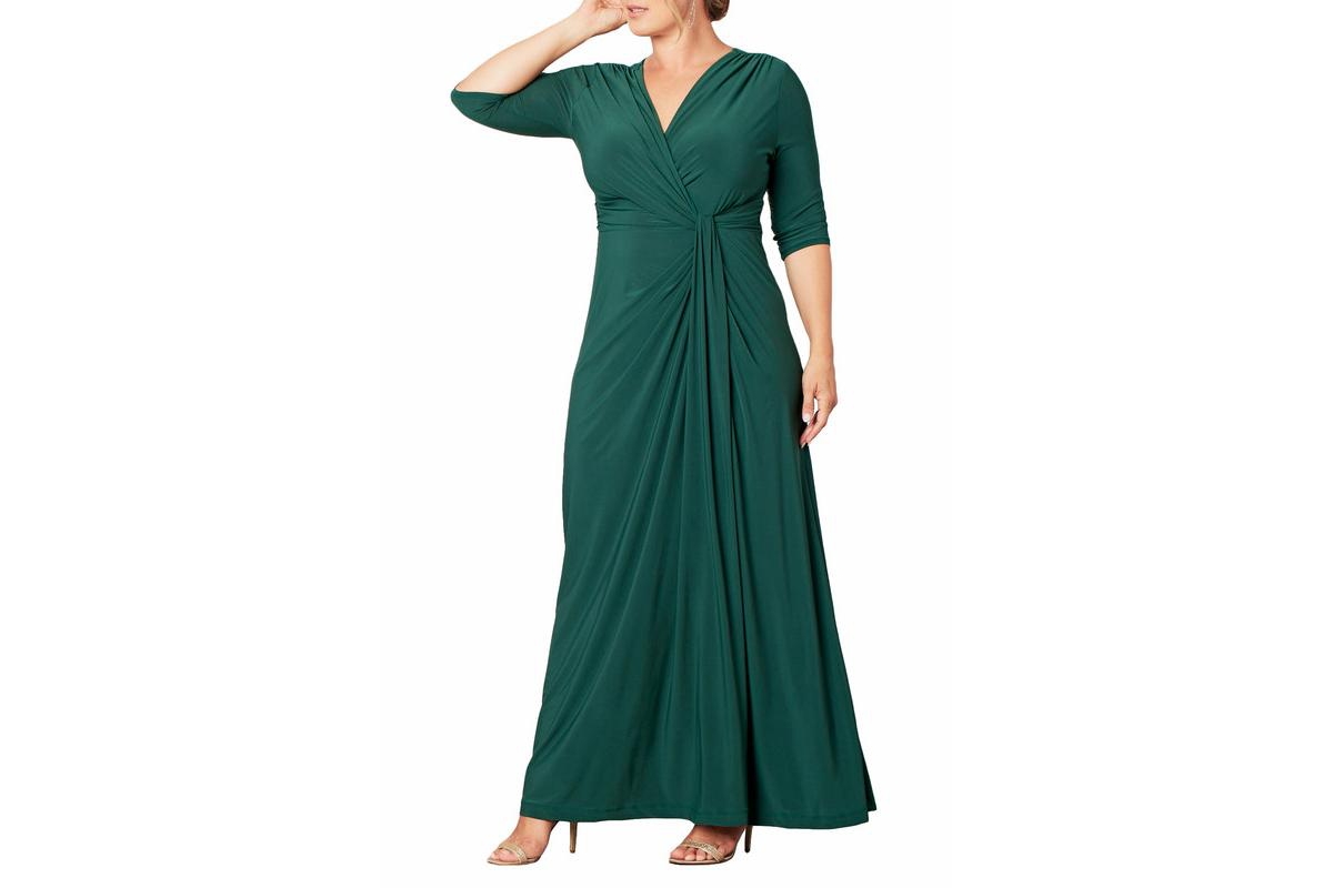Click here for Kiyonna Womens Plus Size Evening Romance Long Gown... prices