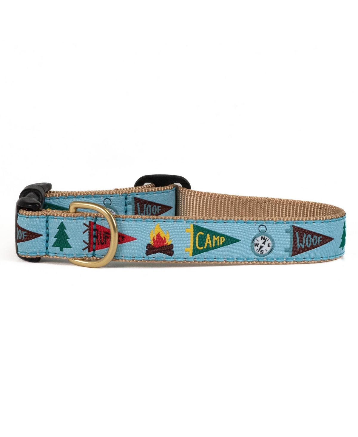 Click here for Up Country Camp Woof Dog Collar prices