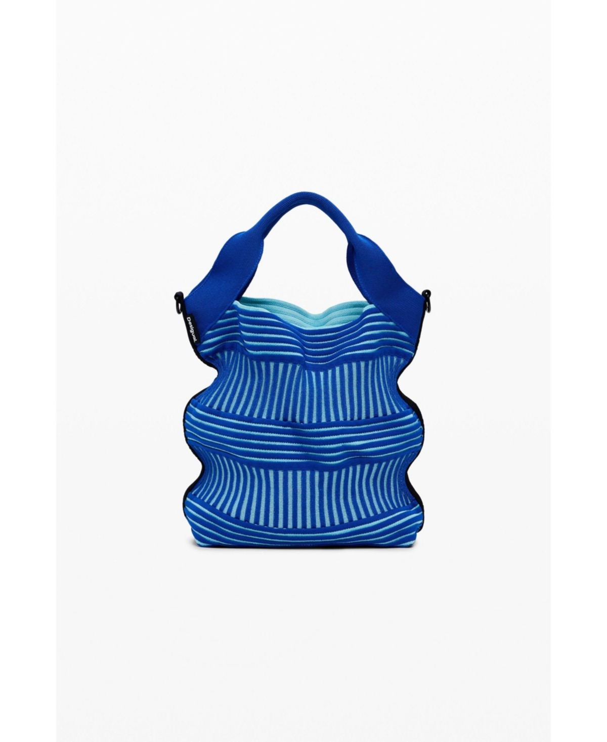Click here for Desigual Womens Medium perforated bag - Klein blue prices