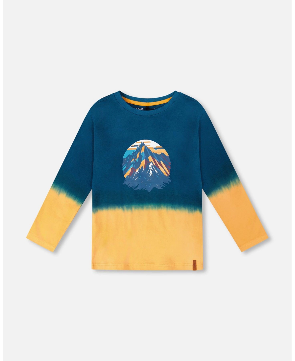 Click here for Deux par Deux Boy Long Sleeve Cotton Gradient Jers... prices