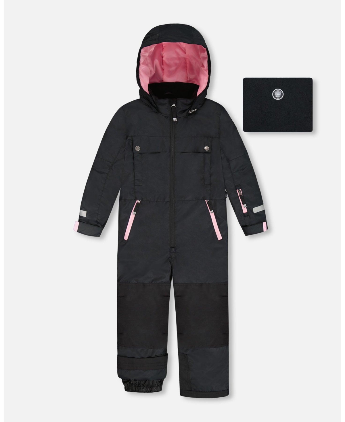 Click here for Deux par Deux Girl One-Piece Teknik Snowsuit Black... prices