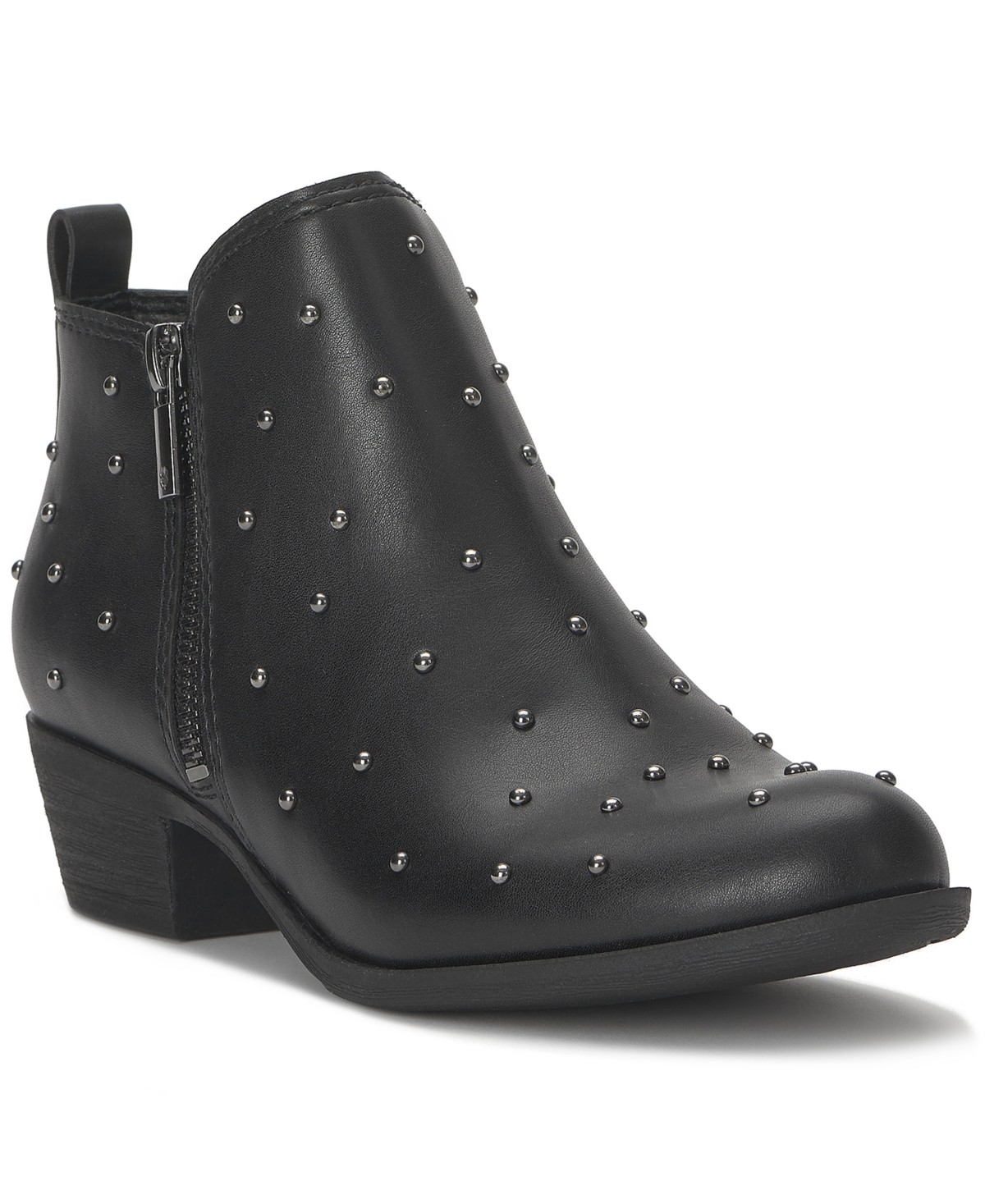 Click here for Lucky Brand Womens Basel Ankle Booties - Black Stu... prices