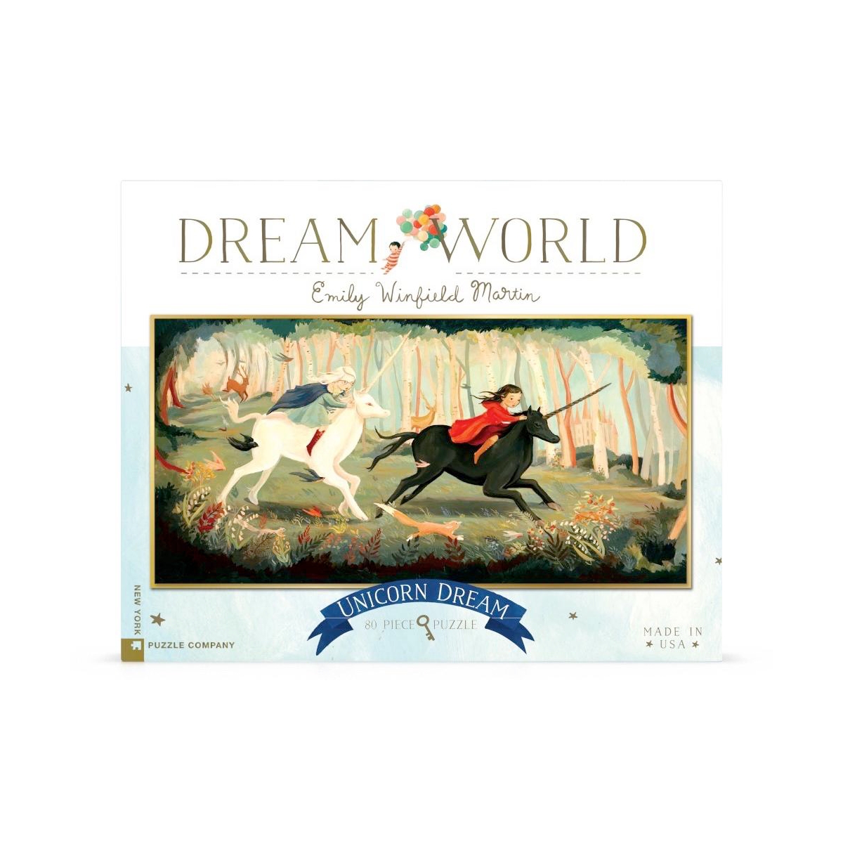 Click here for New York Puzzle Company Unicorn Dream 80 Piece Puz... prices