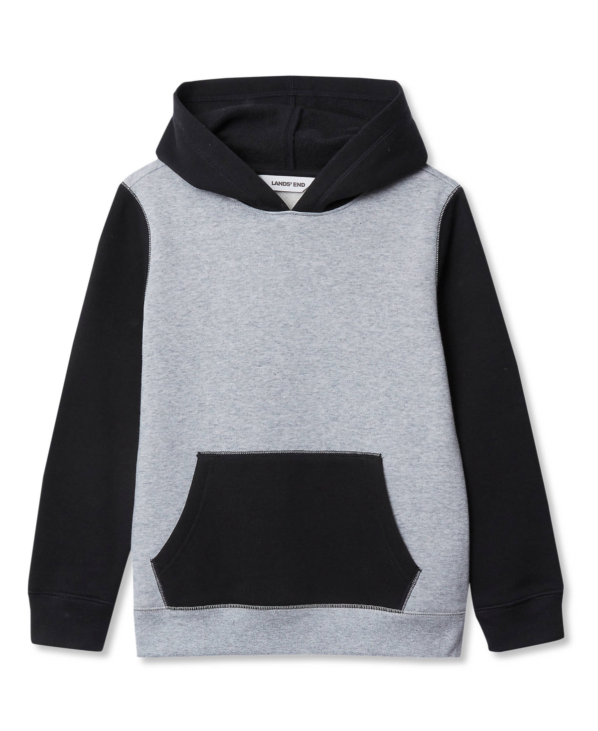 Click here for Lands End Kids Husky Fleece Hooded Sweatshirt - Gr... prices