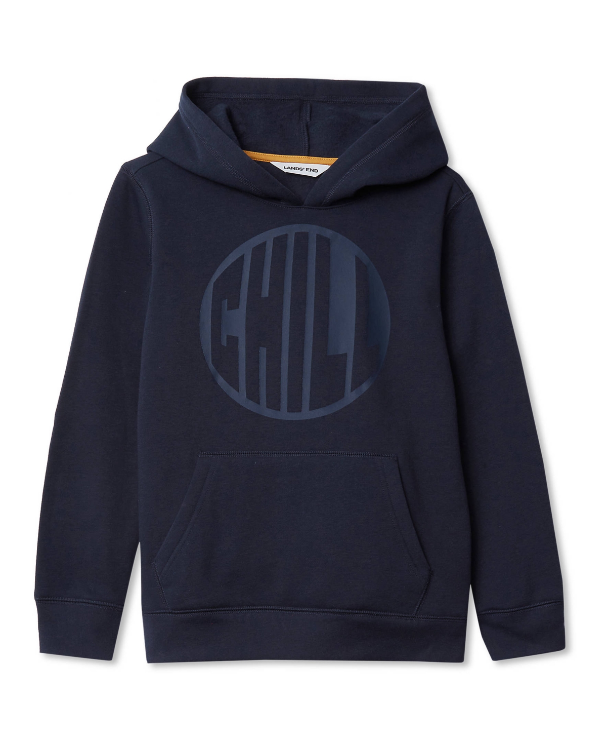 Click here for Lands End Kids Husky Fleece Hooded Sweatshirt - Ch... prices