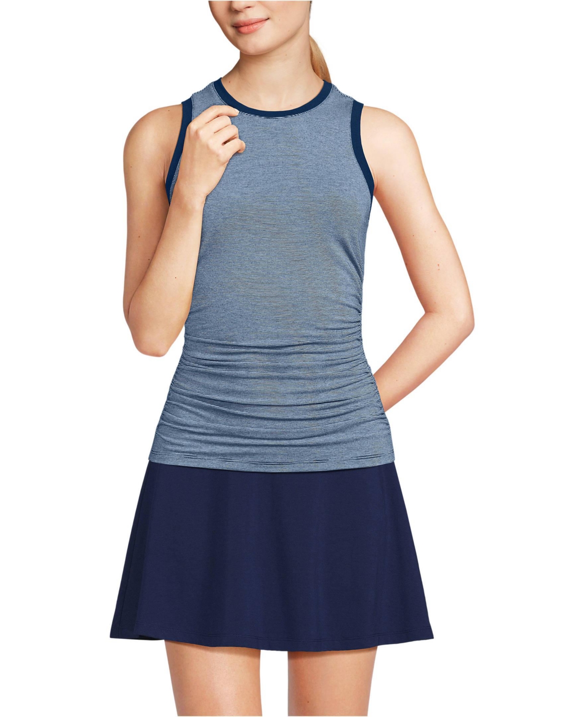 Click here for Lands End Womens Sleeveless Power Performance Fitt... prices