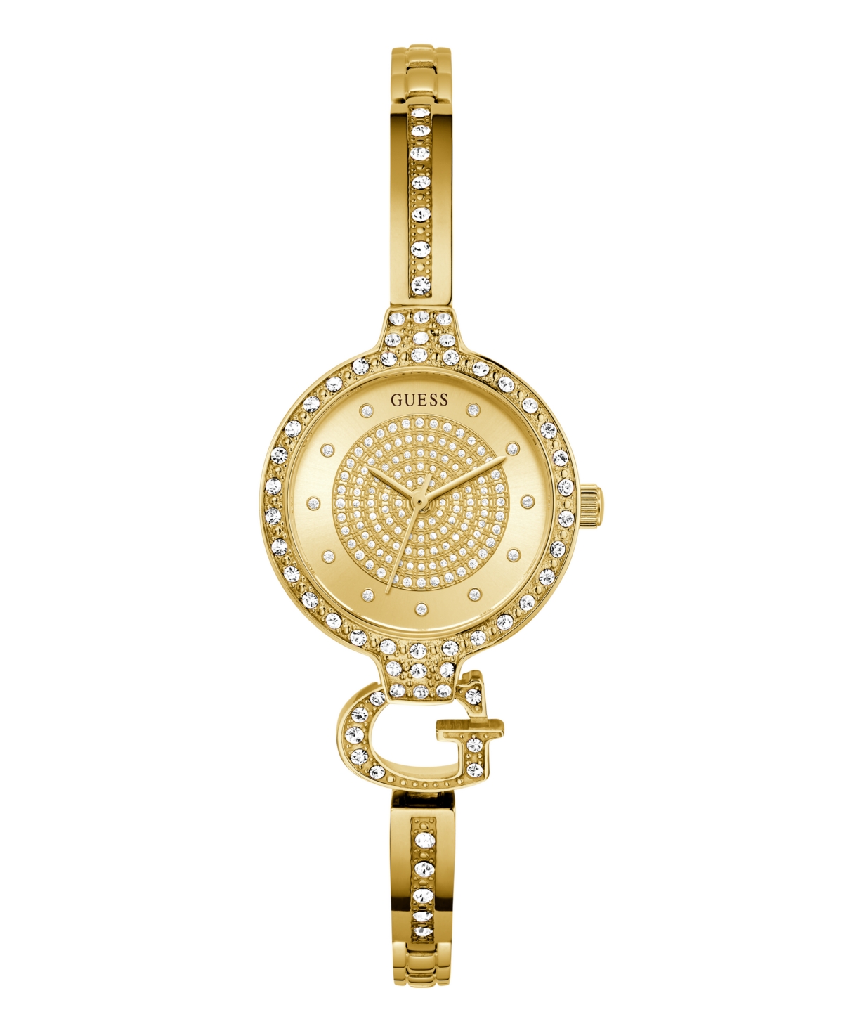 Click here for Guess Womens Gold Tone Analog Watch  28mm - Gold T... prices