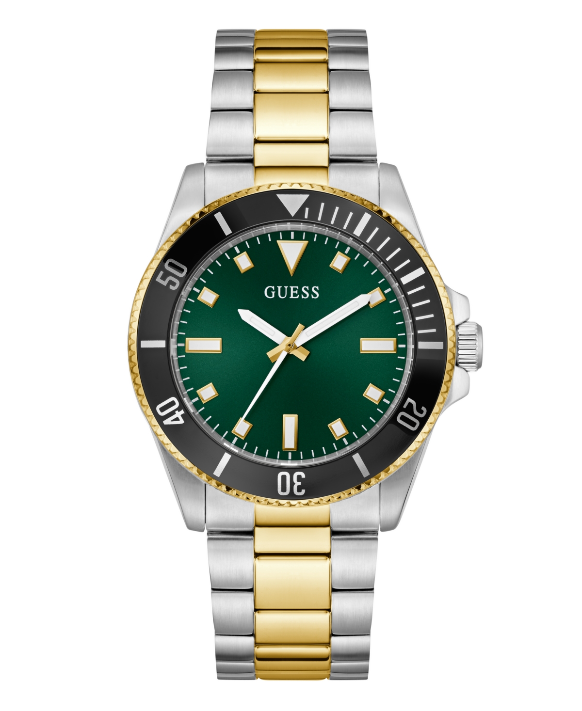 Click here for Guess Mens Two-Tone Analog Watch  41 mm - 2-Tone prices