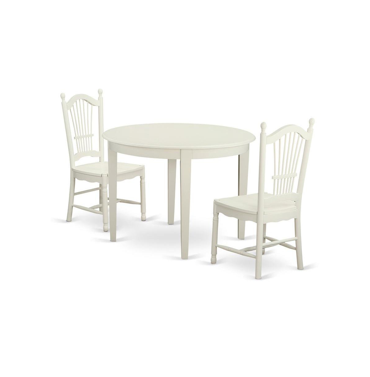 Click here for East West Furniture 3 Pc Kitchen nook Dining set-T... prices