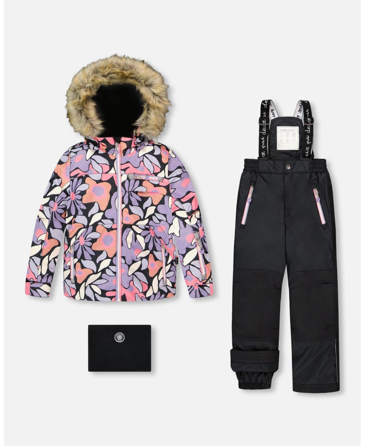 Click here for Deux par Deux Girl Two-Piece Play Snowsuit with Al... prices