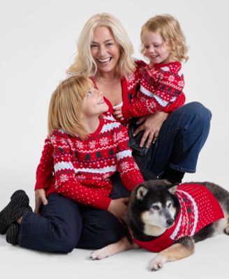 Click here for Holiday Lane Family Fair Isle Sweater Collection M... prices