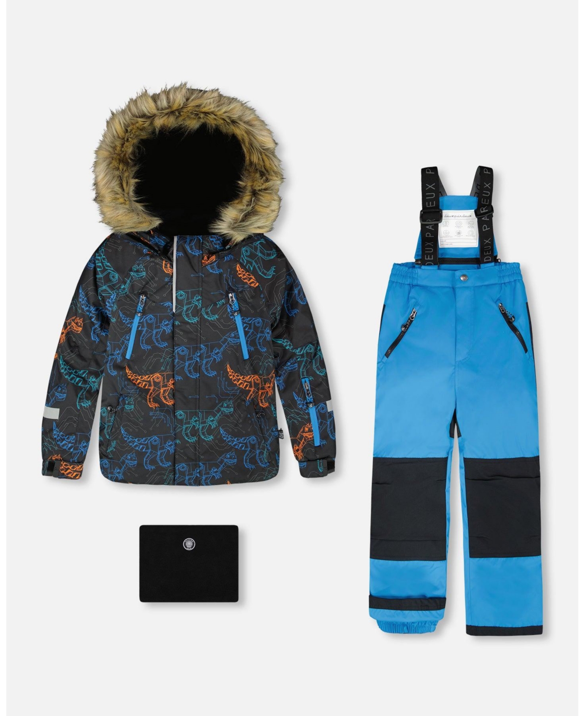 Click here for Deux par Deux Boy Two-Piece Play Snowsuit with Pri... prices