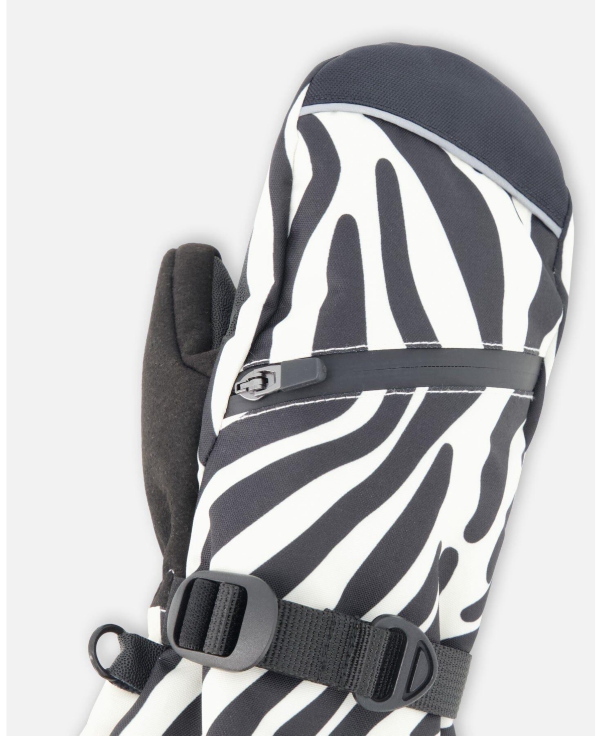 Click here for Deux par Deux Girl Winter Mittens Teknik Zebra Pri... prices