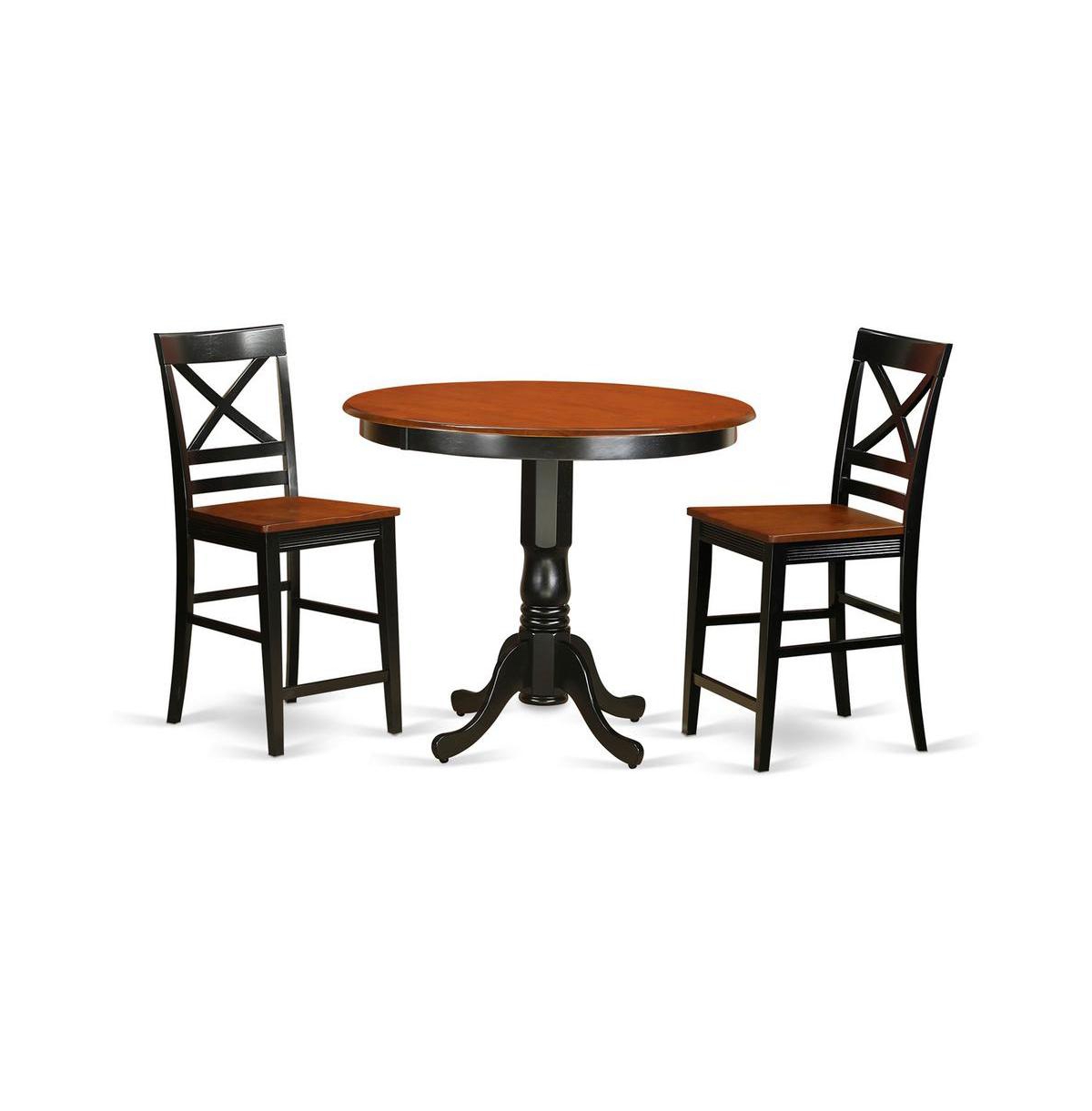 Click here for East West Furniture 3 Pc counter height pub set-pu... prices