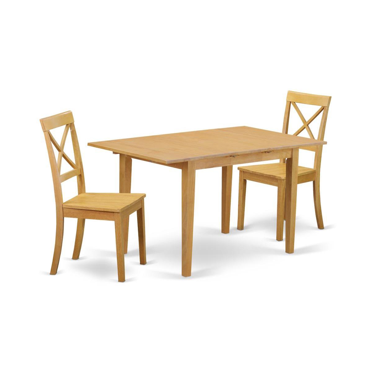 Click here for East West Furniture Dining Room Set Oak - Oak prices