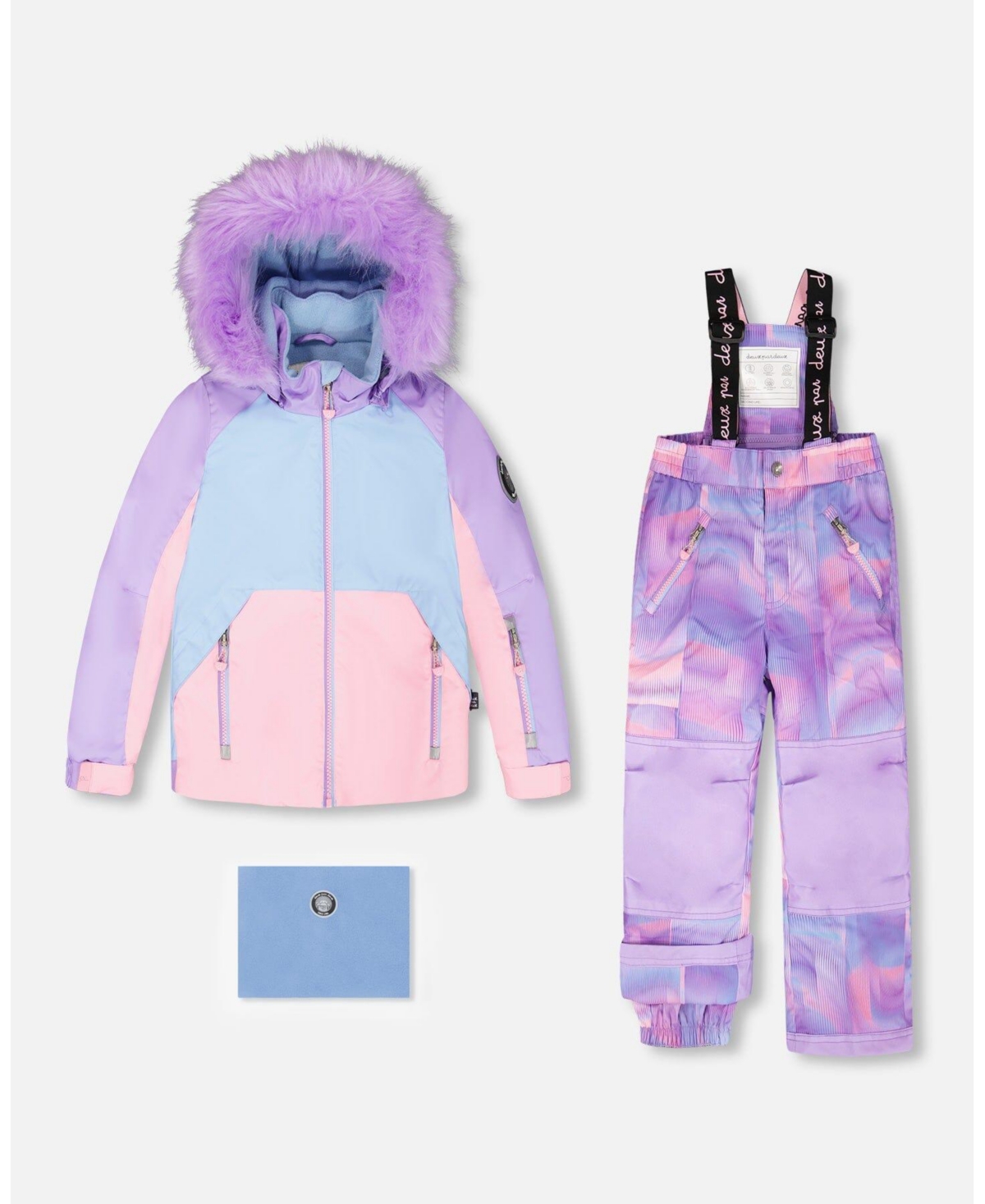 Click here for Deux par Deux Girls Two-Piece Play Snowsuit Purple... prices