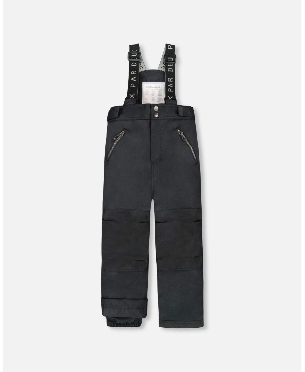 Click here for Deux par Deux Kids Unisex Solid Play Snow Pants Bl... prices