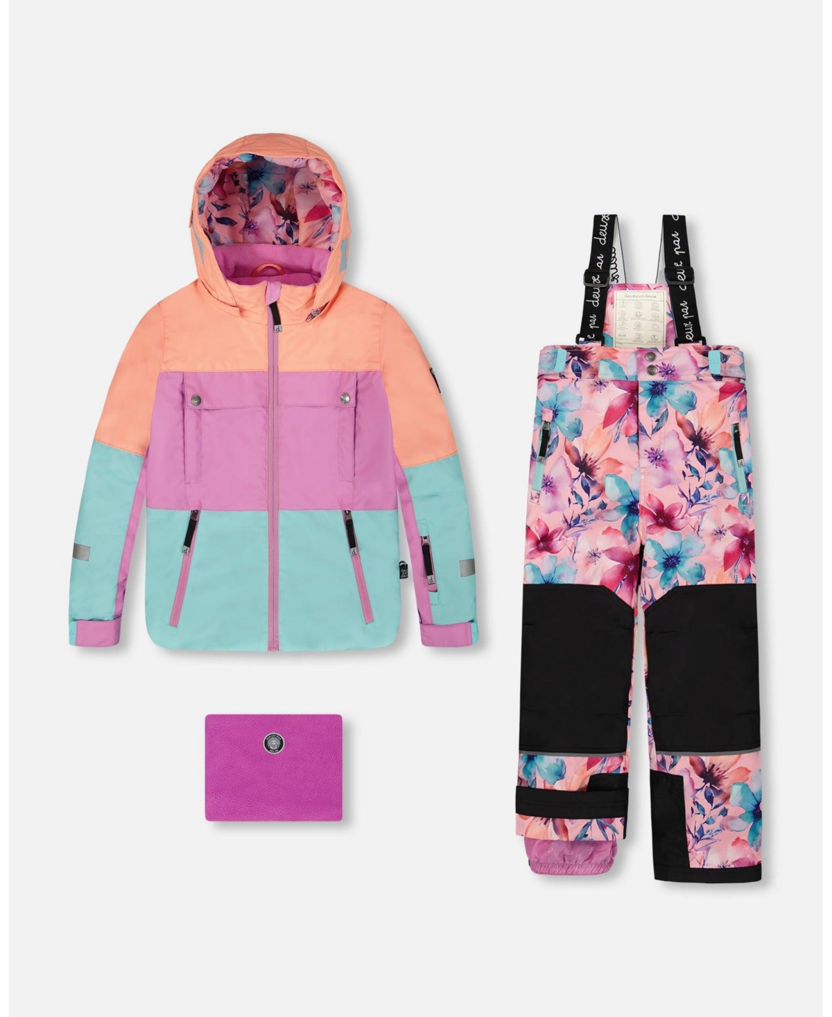 Click here for Deux par Deux Big Girls Two-Piece Teknik Snowsuit... prices